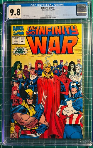 The Infinity War #1 (Marvel Comics June 1992) CGC 9.8 | eBay