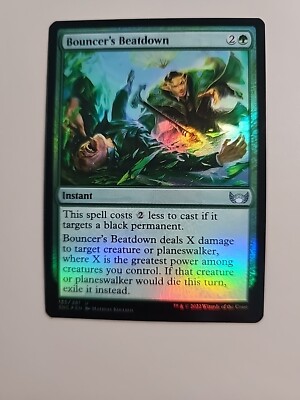 MTG Bouncer's Beatdown Streets of New Capenna 135/281 Foil Uncommon | eBay