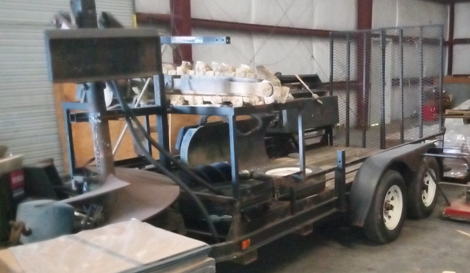 Toro Dingo Trailer With Attachments | eBay