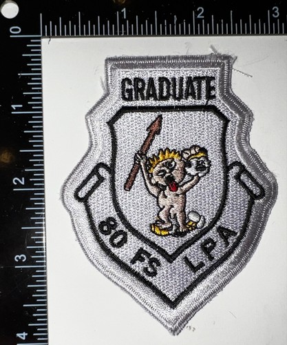 USAF US Air Force 80th Fighter Squadron LPA Graduate Patch | eBay