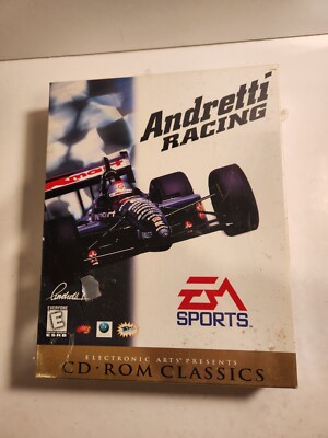 Andretti Racing PC CD-ROM Game Windows 95 EA Sports 1998 Rated E SEALED ...