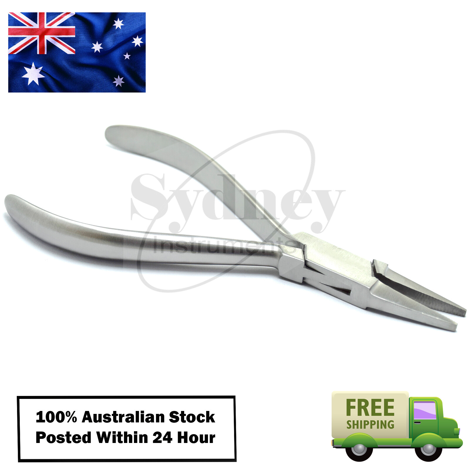 Orthodontic Arch Wire Loop Forming Wire Bending Flat Nose Pliers | eBay