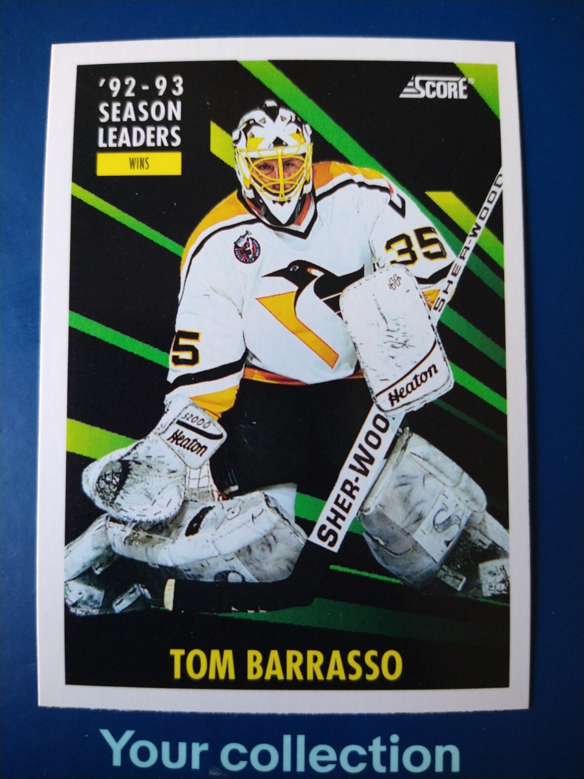 1993 Score Hockey Tom Barrasso #483 Pittsburgh Penguins | eBay