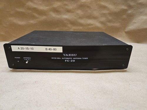 YAESU FC-20 HF/50MHz Auto Antenna Tuner for FT-857 & 897 etc. Excellent ...