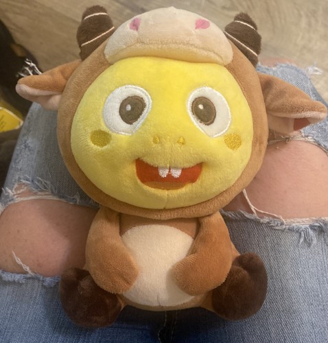 Vip kid cow costume Ox Dino Daily yellow dinosaur Plush Stuffed 9" | eBay