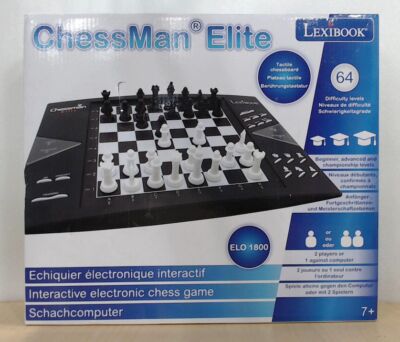 NEW OPEN BOX Lexibook CG1300 Chessman Elite Interactive Electronic ...