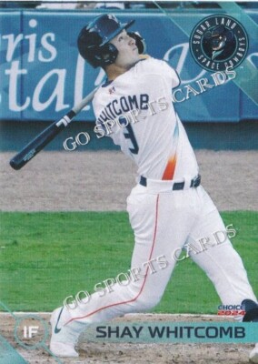 2024 Sugar Land Space Cowboys Shay Whitcomb RC Rookie Astros Minor Card | eBay