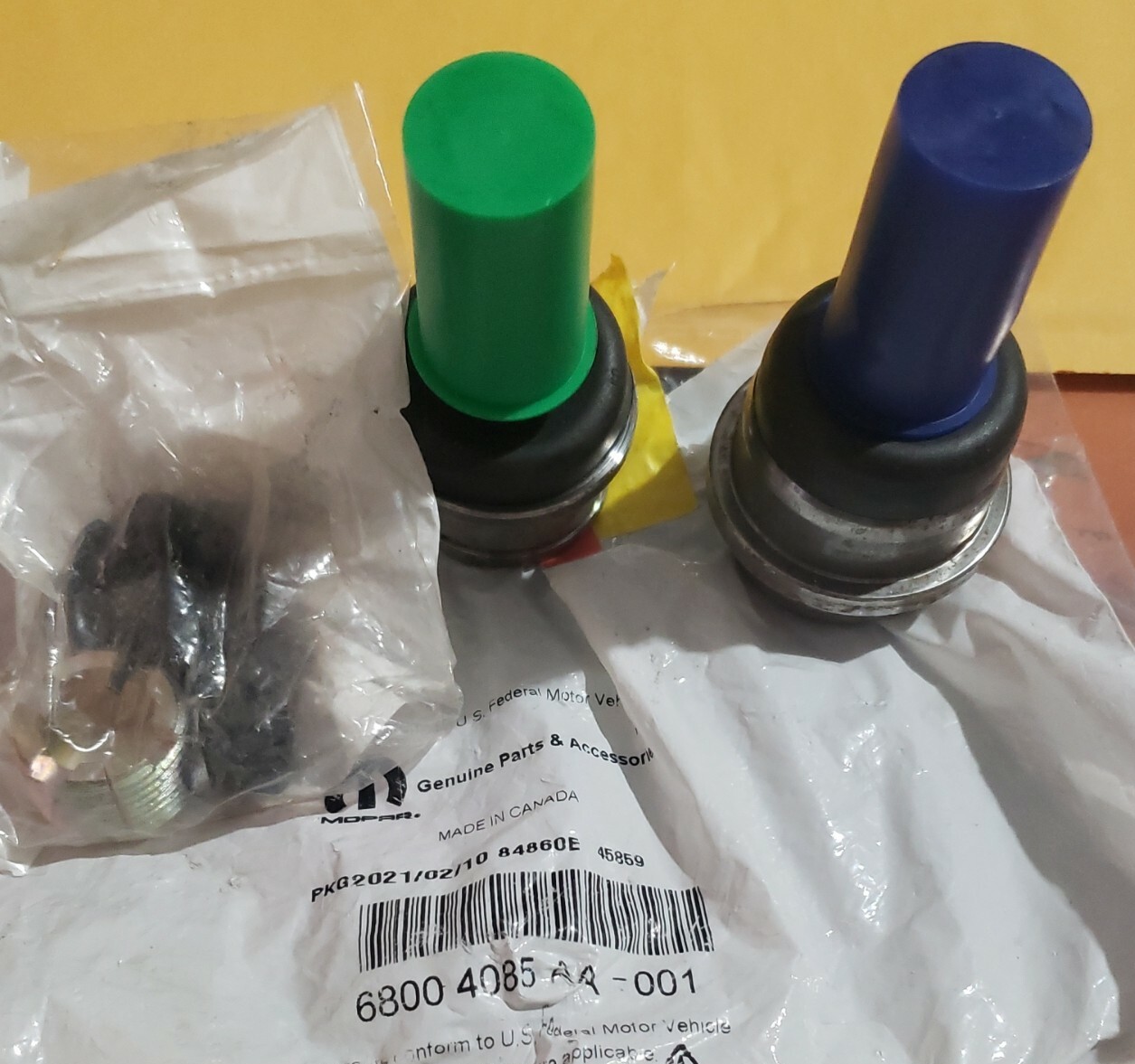 Genuine Mopar Knuckle Ball Joint Kit 68004085AA | eBay