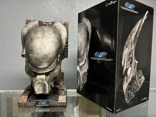 Life-size Pyramid Guard Predator Helmet Mask Sideshow Coolprops Alien ...