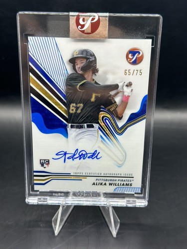 2024 Topps Pristine - ALIKA WILLIAMS - ROOKIE AUTO 15/75- Pirates #PA ...