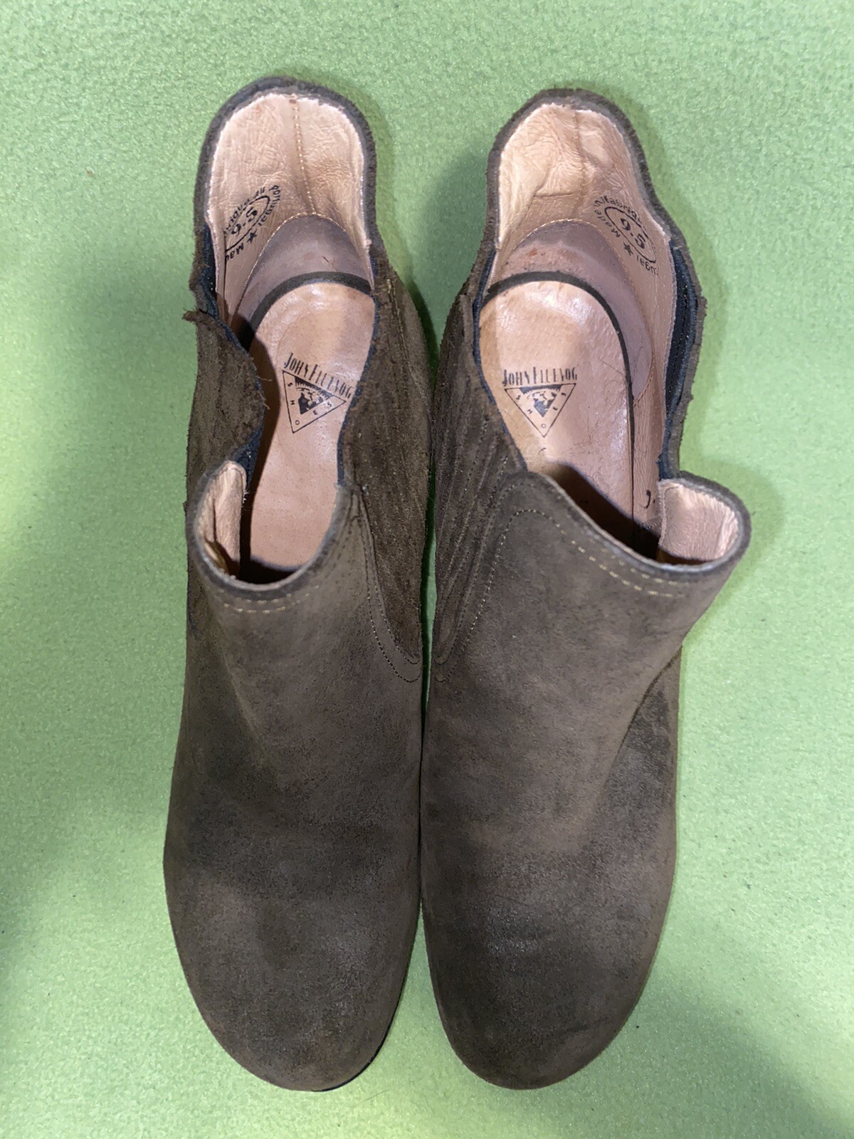 Brown John Fluevog Bellevues Dora Dufran US 9.5 | eBay