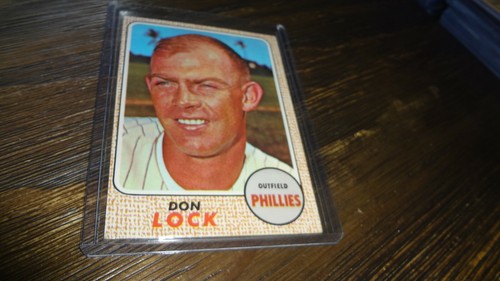 1968 TOPPS # 59 DON LOCK BASEBALL CARD | eBay