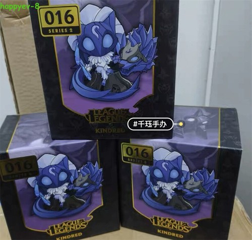 Offical League of Legends LOL Kindred Figure Eternal Hunters Statue ...