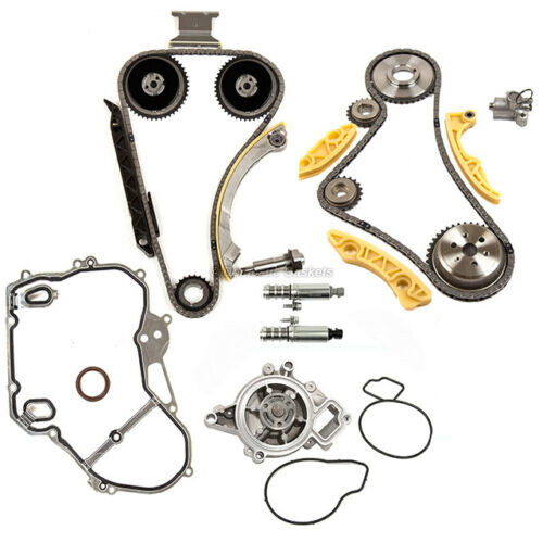 Timing Chain Kit VCT Selenoid Actuator Gear Cover Gasket Fit GM Ecotec ...