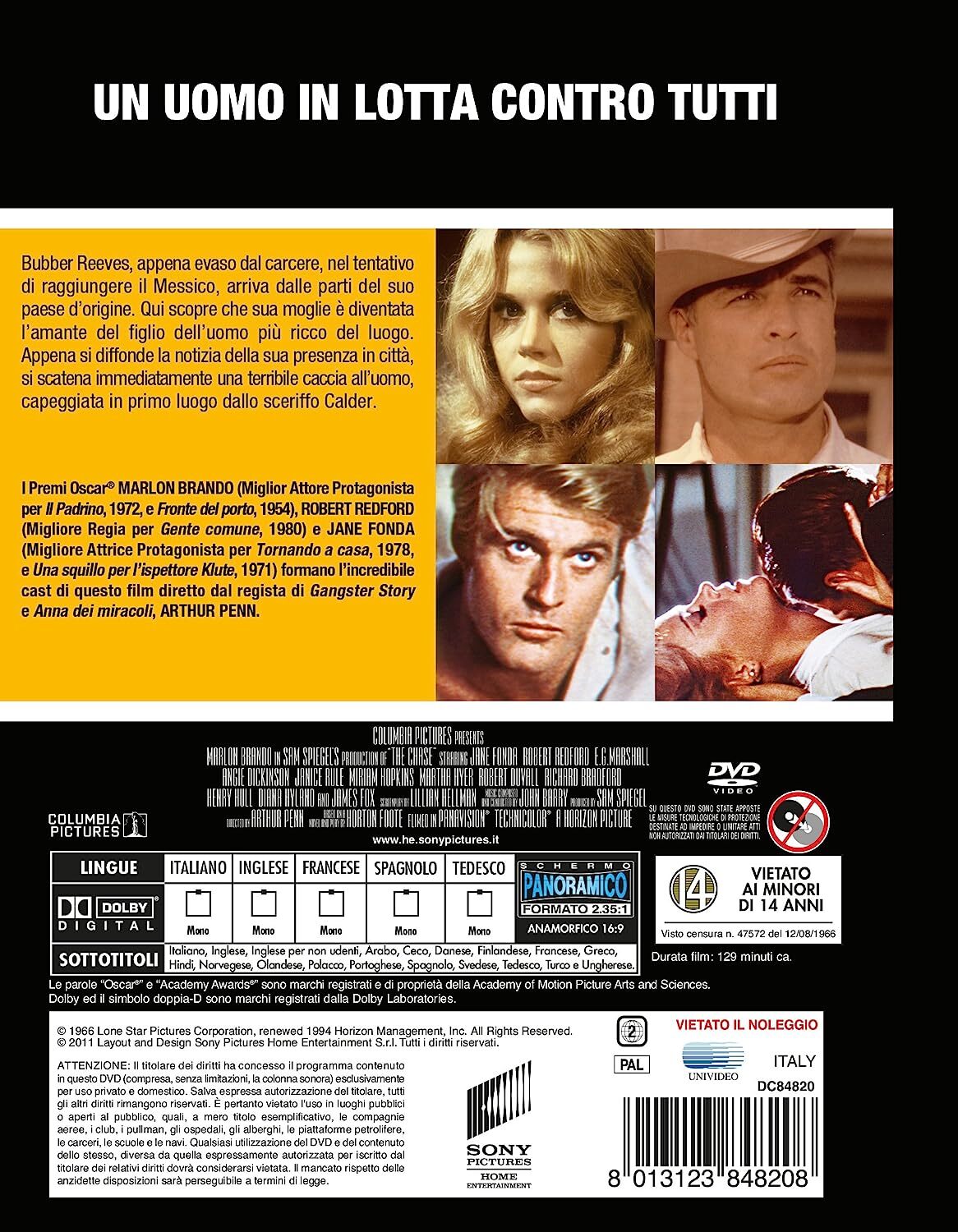 La Caccia (DVD) marlon brando robert redford (UK IMPORT) | eBay