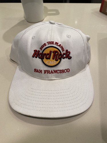 Vintage Hard Rock Cafe Cap San Francisco Save the Planet Strapback Made ...