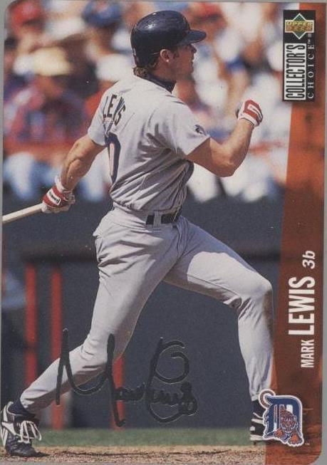 1996 Upper Deck Collector's Choice - Mark Lewis #551 Silver Foil ...