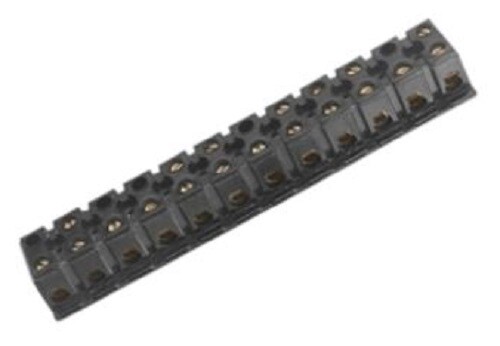 Clipsal BLUE POINT CONNECTOR STRIP 20A 250V 12-Terminals, Double Entry ...
