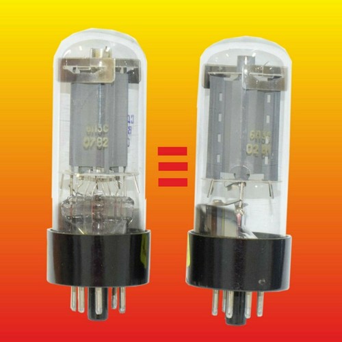 6P3S RUSSIAN STRONG MATCHED PAIR TESTED TUBES NEW = 6L6 = 6L6GT = 6L6G ...