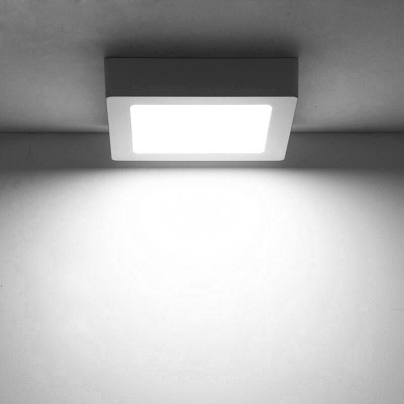 Fluorescent Square Light Fixtures Ceiling 18W LED Ceiling Light Square