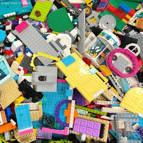 24.0 Lbs. of Unsorted Bulk LEGO and non-LEGO Bricks, Pieces, and Parts ...