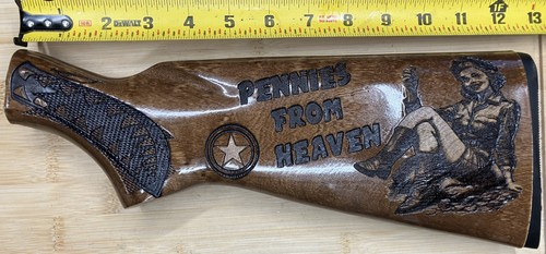 Mossberg 500/Mav 88 Pennies from Heaven WWII Bomber Art Engraved Stock ...