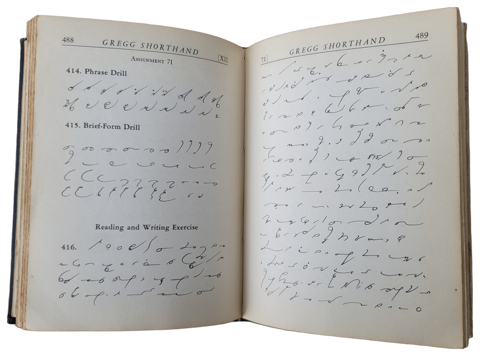GREGG SHORTHAND Functional Method Part Two By Louis A Leslie HC 1948 | eBay