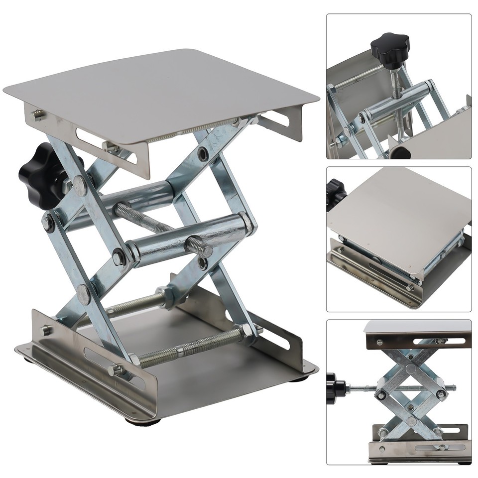 Precision Adjustable Stainless Steel Lift Table for Woodworking and ...
