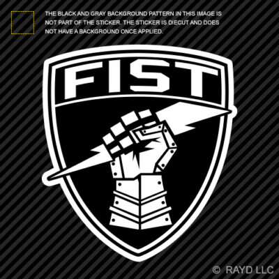 FISTers 13F Fister Symbol Sticker Die Cut Vinyl insignia forward ...