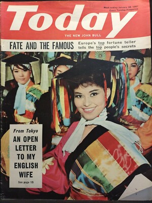 TODAY - The New John Bull Weekly UK Magazine January 28 1961 | eBay