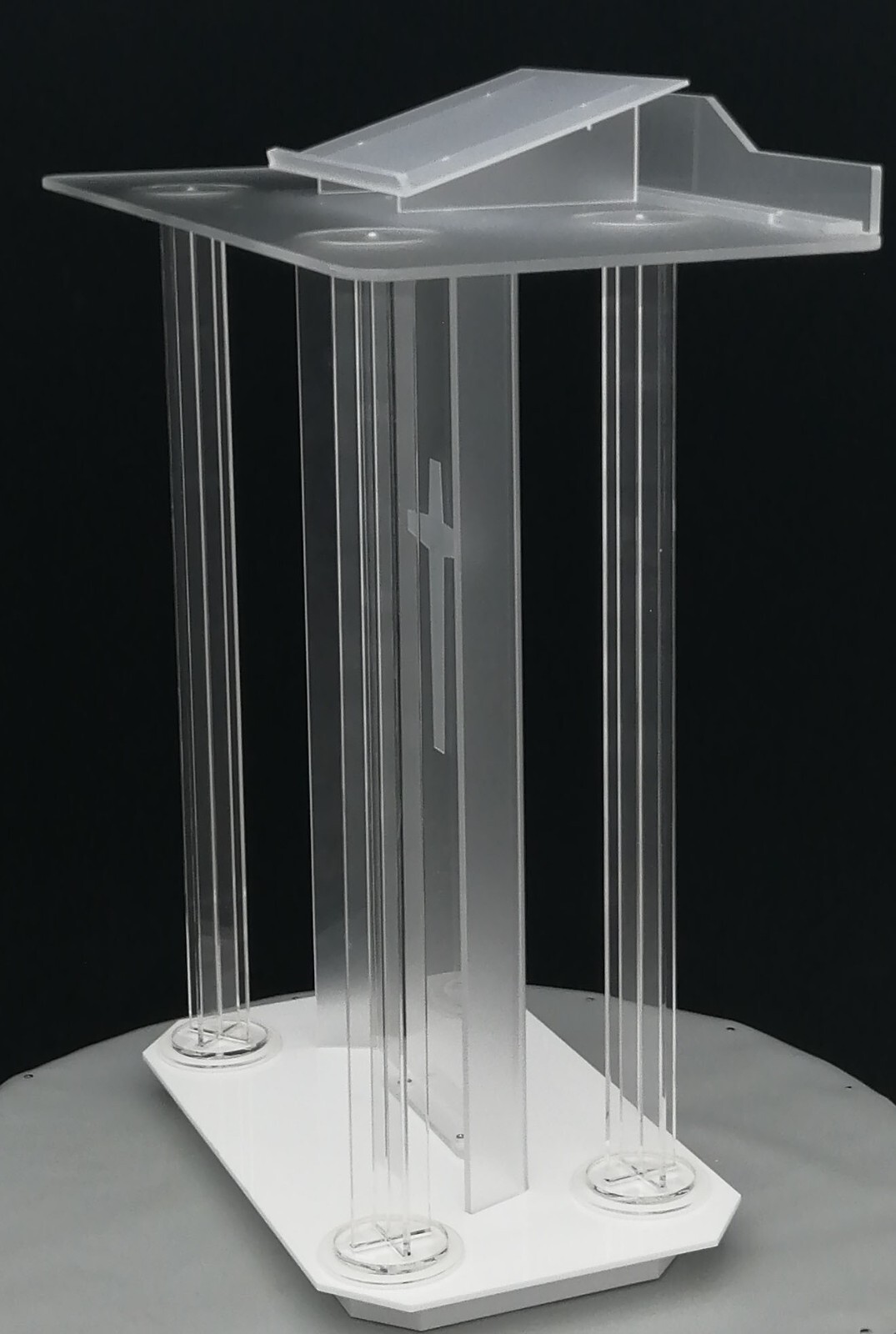 Church Podium Acrylic Lectern Pulpit for Weddings Prayers Church Events ...
