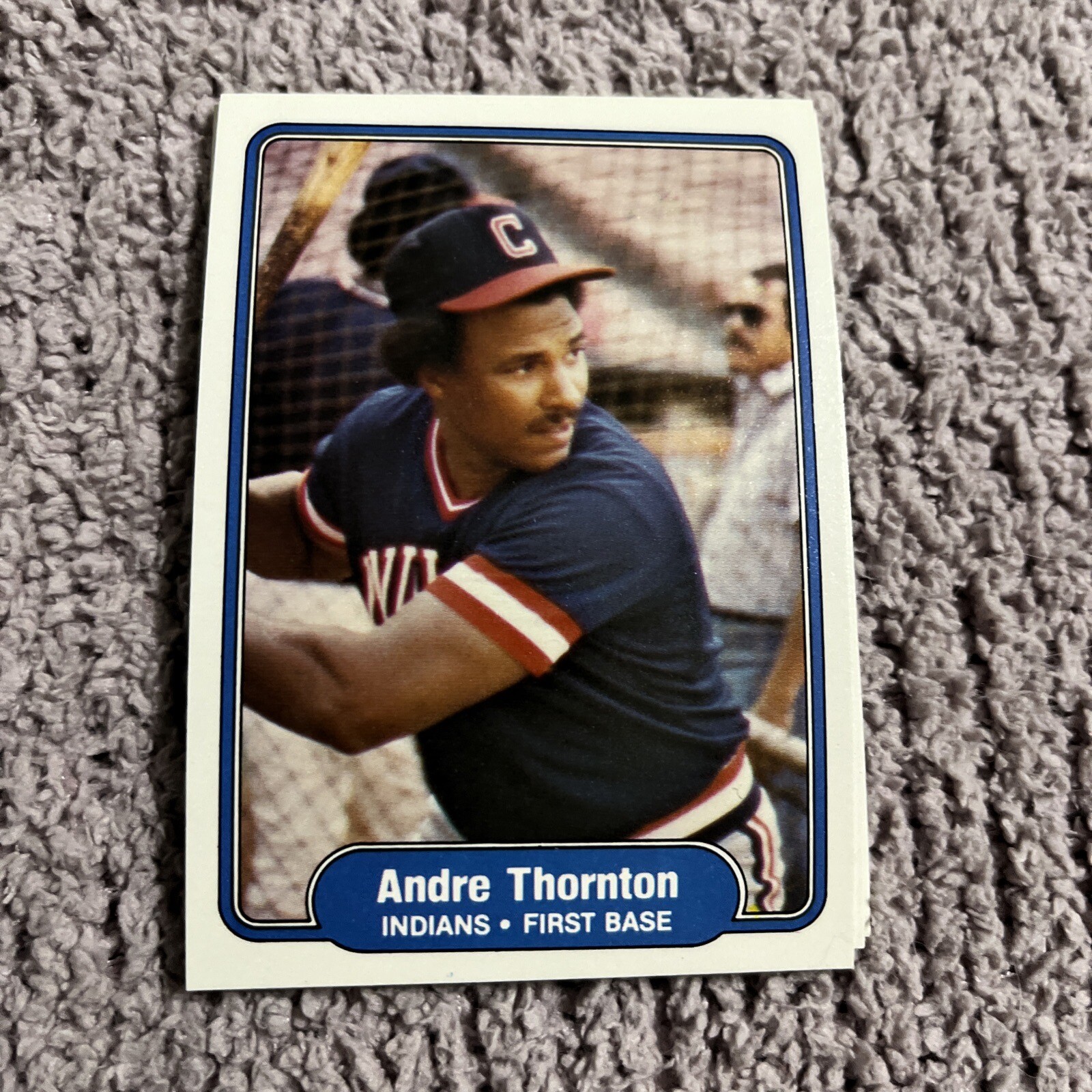 1982 Fleer #380 Andre Thornton Cleveland Indians | eBay