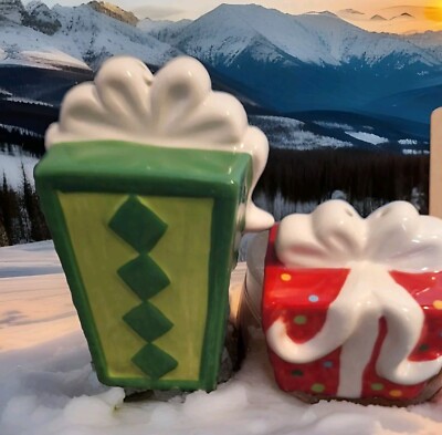 Chrisment Presents Salt And Pepper Shakers | eBay