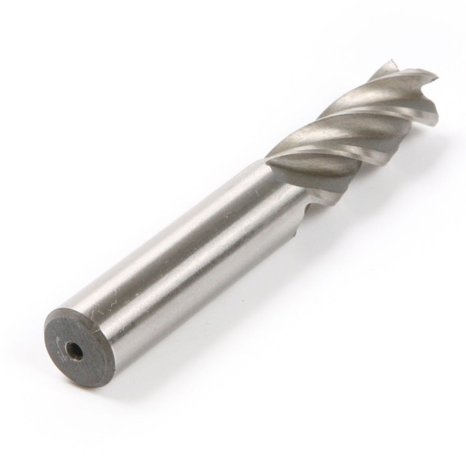 5pcs 1/2''x1/2'' HSS CNC 4 Flute End Mill Cutter Milling Machine Tool ...