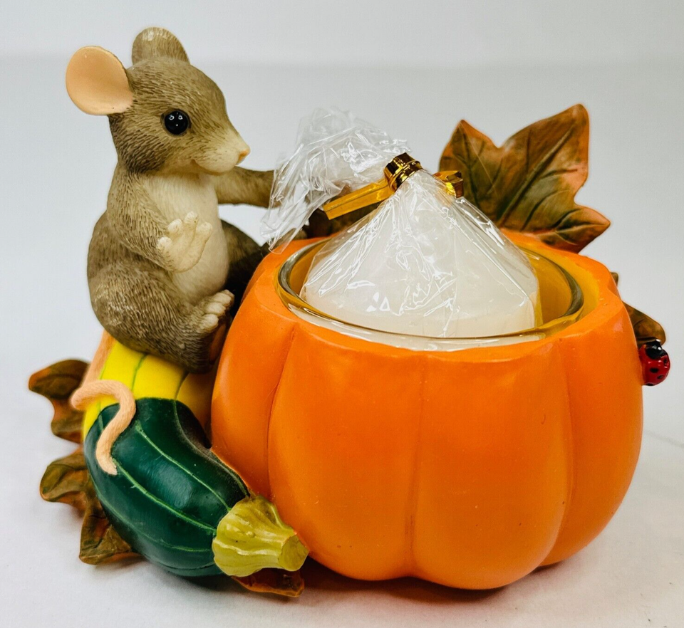 CHARMING TAILS LOT FITZ & FLOYD MOUSE RABBIT FIGURINES~FALL LEAF ...