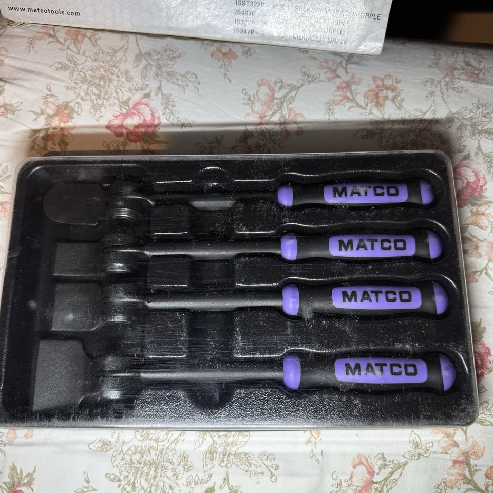 Matco Tools 4-Piece Indexing Scraper Set – Purple – SIS4 – NEW | eBay