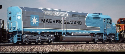 RARE NEW HO ATHEARN GENESIS BNSF MAERSK SEALAND SDP40F SDF40-2 NEVER ...
