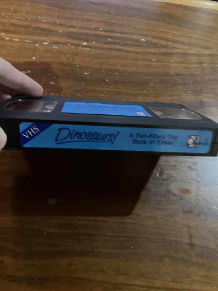 Dinosaurs A Fun Filled Trip Back In Time VHS | eBay
