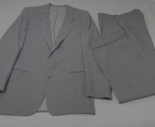 Mani Giorgio Armani Suit Men 44 Pinstripe Made Italy Neiman Marcus ...