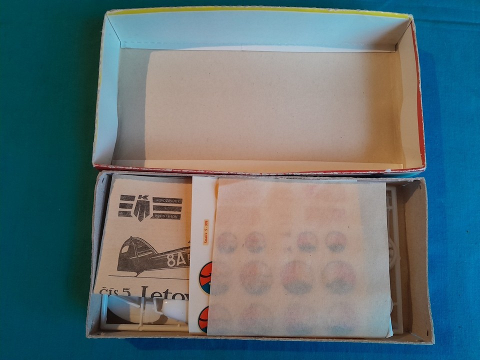 VINTAGE LETOV S 328 PLANE MODEL KIT UNUSED IN ORIGINAL BOX | eBay UK