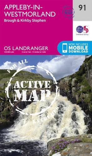Appleby-In-Westmorland (Map) OS Landranger Active Map (UK IMPORT) | eBay