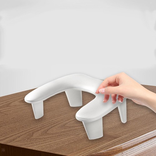 U Shaped Arm Rest, Portable, Nail Hand Rest, Nail Art Accessories for ...
