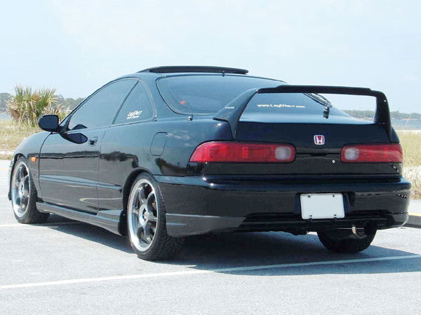 Body Kit Rear Bumper Valance Lip Fits JDM Acura Integra 98-01 1998-2001 ...
