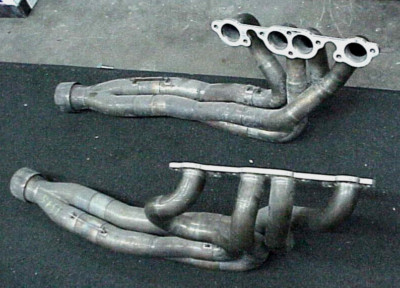 Stainless Steel Super Lite Tri-Y NASCAR Racing Headers for SB 2.2 Chevy ...