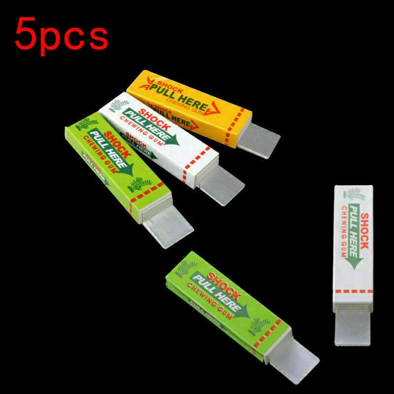 Newest Electric Shock Joke Chewing Gum Shocking Toy Gift Prank Trick ...