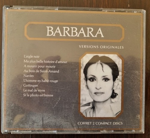 BARBARA Coffret 2 CD musique. 39 chansons différentes. Polygram en 1986 ...