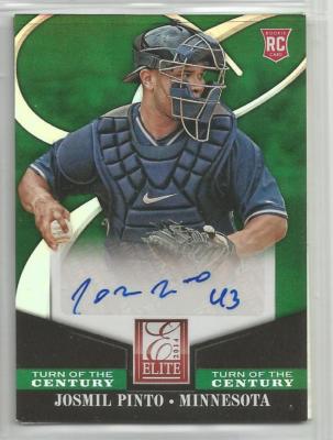 Minnesota Twins JOSMIL PINTO autographed 2014 Panini Elite | eBay