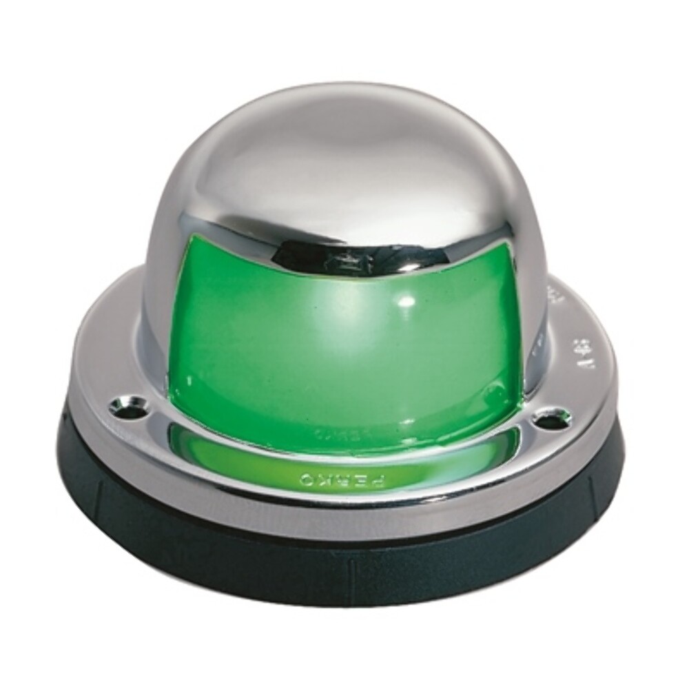 Perko 0963DP0STS Side Navigation Light Red-Green Lens Horizontal Mount ...