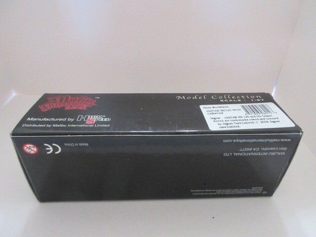 1/87 scale Malibu International Jaguar XK120 with Caravan | eBay