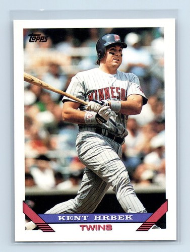 1993 Topps Straight from the pack!!! Kent Hrbek Minnesota Twins #9 | eBay